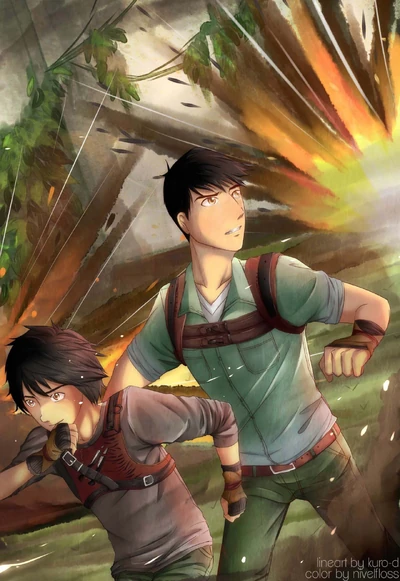 newt maze runner crossover