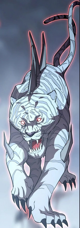 Double Tailed Bladed Grey Tiger | RiseFromTheRubble Wiki | Fandom