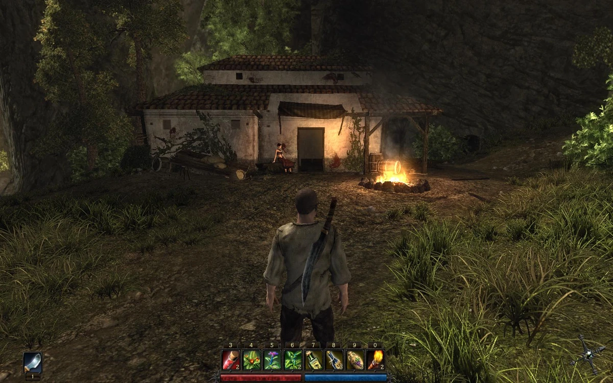 Conduire Sara en lieu sûr | Risen Wiki | Fandom