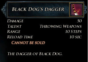 Black Dog's Dagger | RISEN Wiki | Fandom