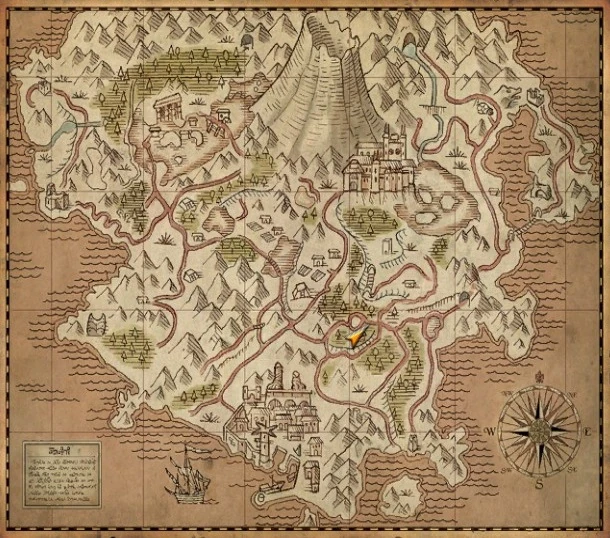 Карта острова | Risen Wiki | Fandom