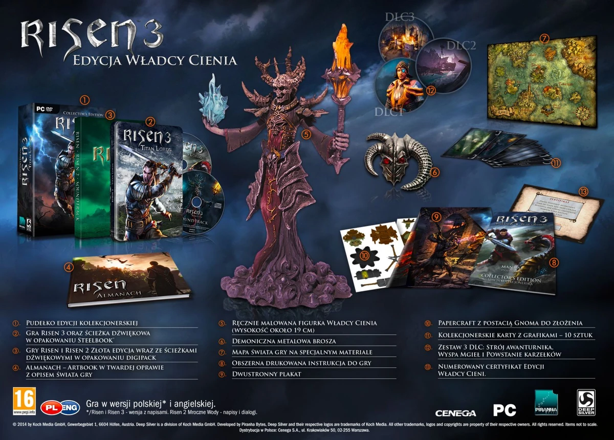 Risen 3: Władcy Tytanów - Edycja Władcy Cienia | Risenpedia | Fandom