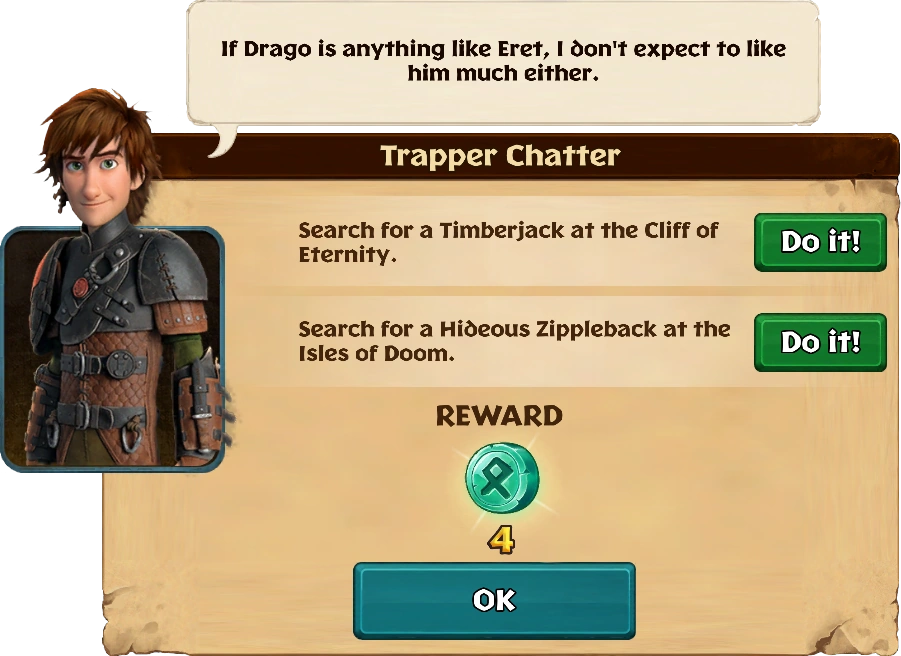 Trapper Chatter | Dragons: Rise of Berk Wiki | Fandom