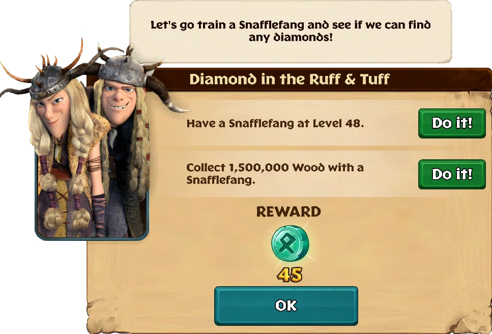 Diamond in the Ruff & Tuff | Dragons: Rise of Berk Wiki | Fandom