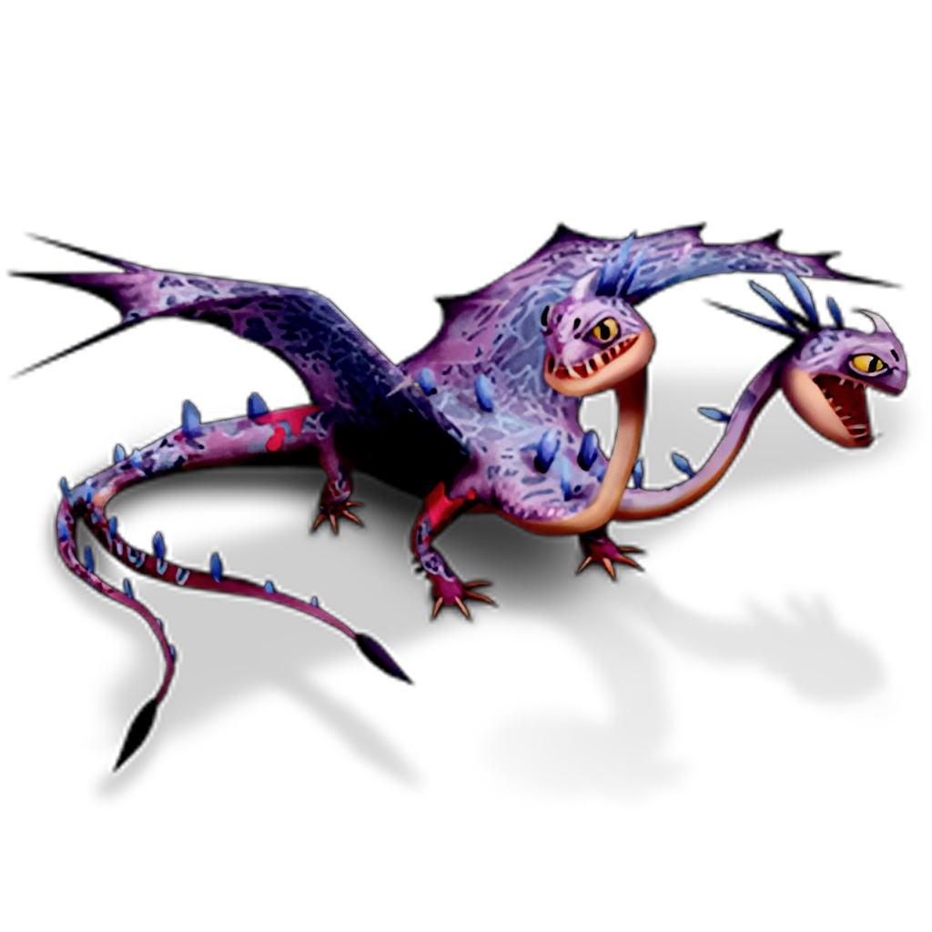 Exiled Hideous Zippleback | Dragons: Rise of Berk Wiki | Fandom