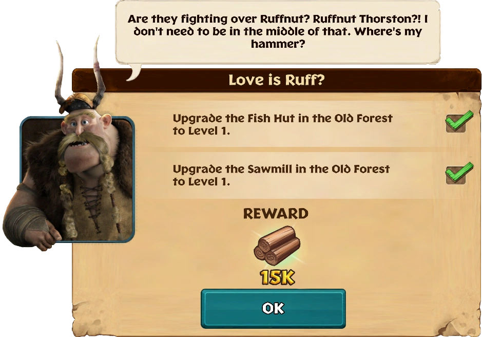 Love is Ruff? | Dragons: Rise of Berk Wiki | Fandom