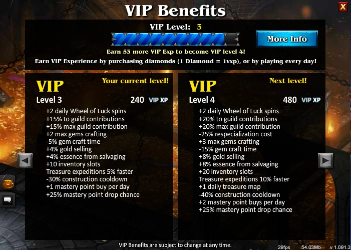 VIP | Rise of Champions Wiki | Fandom