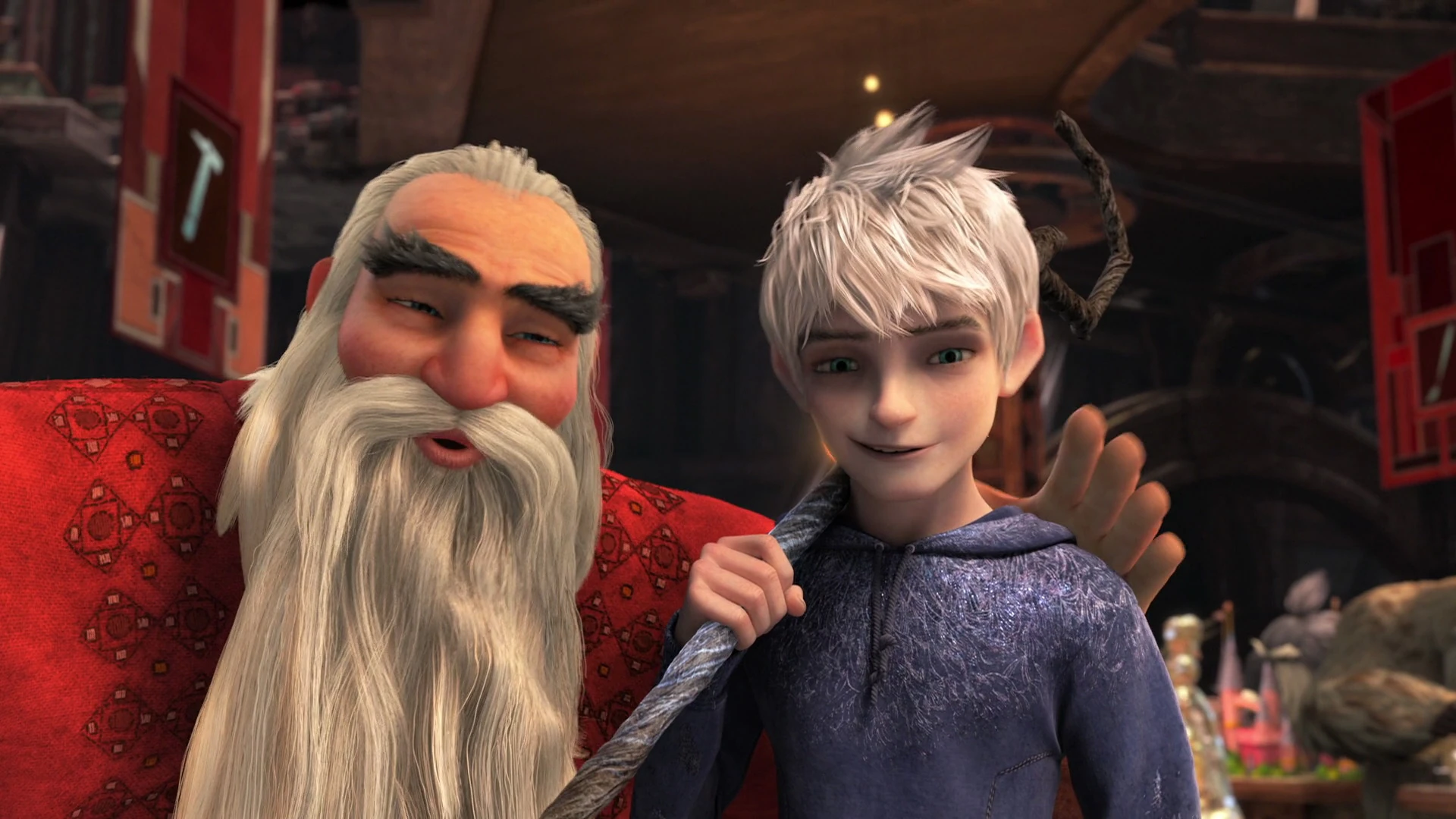 Rise Of The Guardians Jack Frost And Tooth Fairy Love