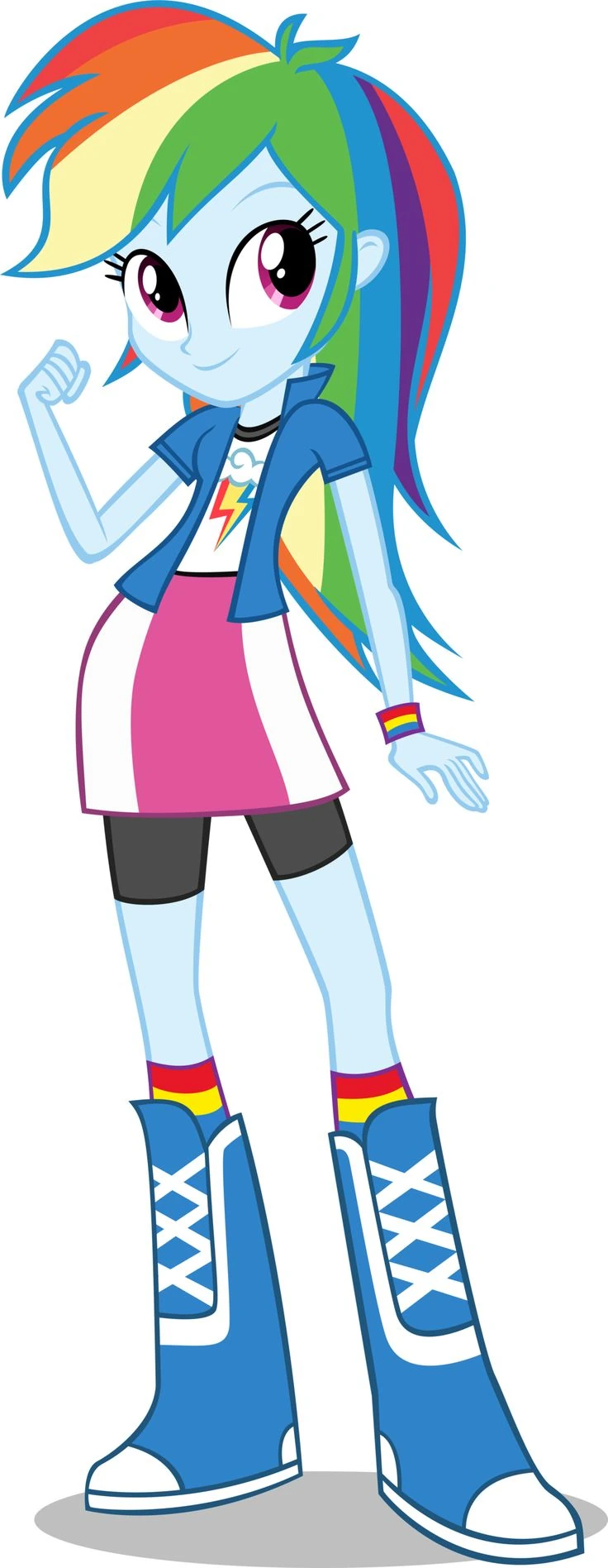 Rainbow Dash (human) | Riseverse/Linkaraverse Wikia | Fandom