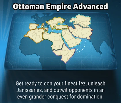 Ottoman Empire Advanced Map | Risk: Global Domination Wiki | Fandom