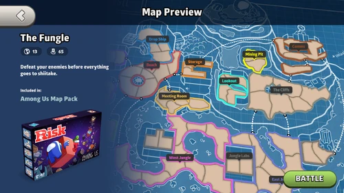 The Fungle Map | Risk: Global Domination Wiki | Fandom