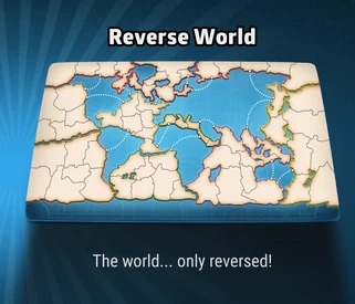 Reverse World Map | Risk: Global Domination Wiki | Fandom