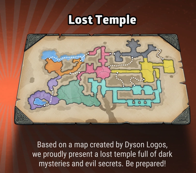 Lost Temple Map | Risk: Global Domination Wiki | Fandom