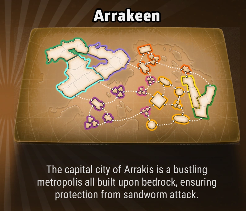Arrakeen Map | Risk: Global Domination Wiki | Fandom