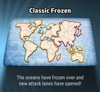 Classic Frozen map | Risk: Global Domination Wiki | Fandom