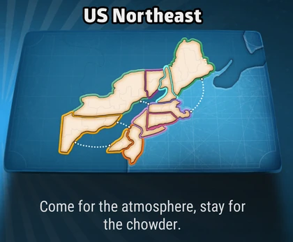 US Northeast Map | Risk: Global Domination Wiki | Fandom