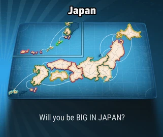 Japan Map | Risk: Global Domination Wiki | Fandom