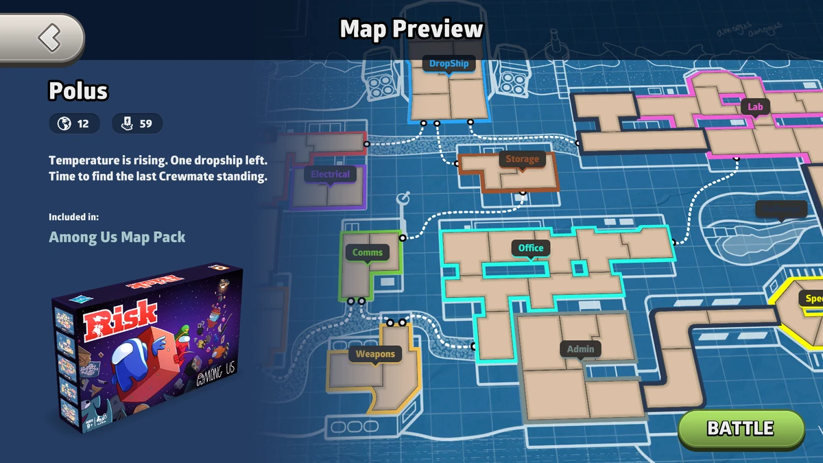Polus Map | Risk: Global Domination Wiki | Fandom
