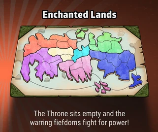 Enchanted Lands Map | Risk: Global Domination Wiki | Fandom
