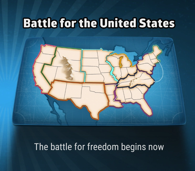 United States map | Risk: Global Domination Wiki | Fandom