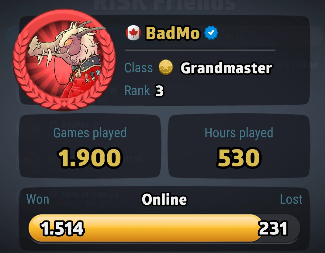 VIP BadMo | Risk: Global Domination Wiki | Fandom