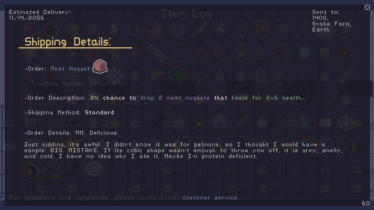 Meat Nugget | Risk of Rain Wiki | Fandom