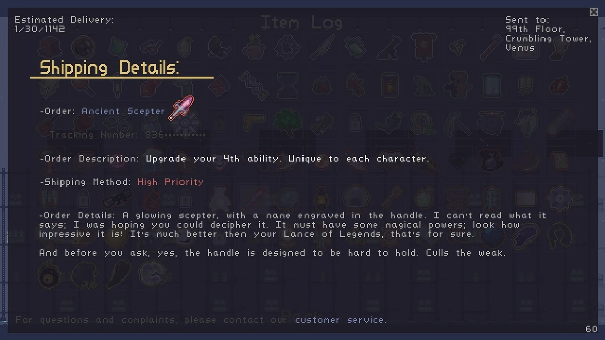 Ancient Scepter | Risk of Rain Wiki | Fandom