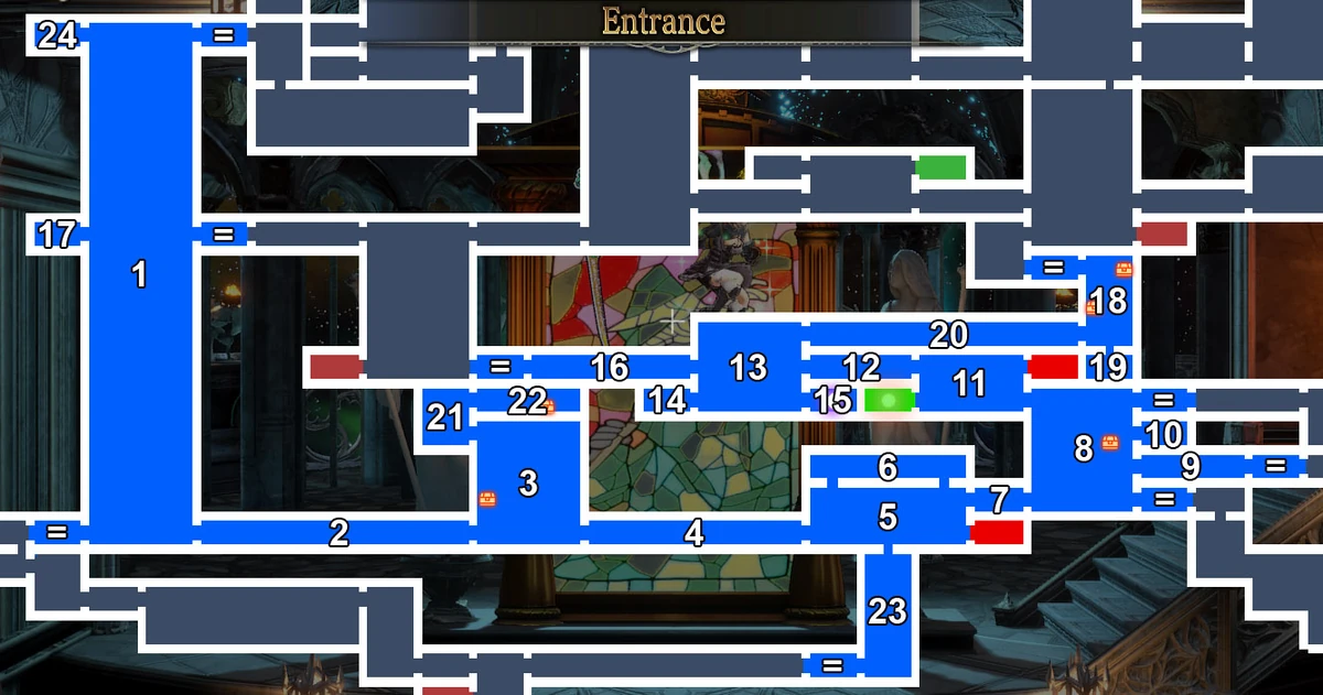 Entrance/Comprehensive Map | Bloodstained Wiki | Fandom