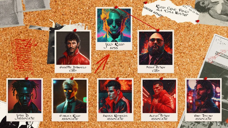 Web of Connections (Pre April, 1985) | Rizzo Crime Family Wiki | Fandom