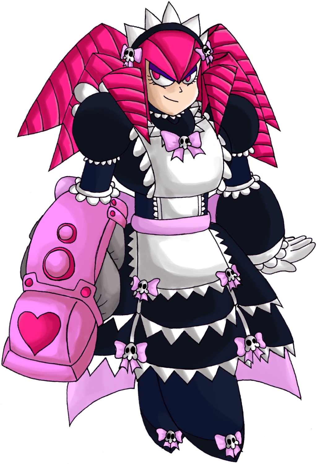 Maid Woman (LukeTheRipper) | Robot Master Database Wiki | Fandom