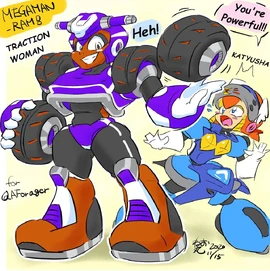 Traction Woman (RAM) | Robot Master Database Wiki | Fandom