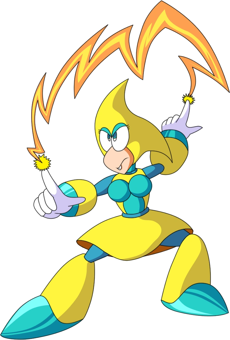 Static Woman (MegaGirlR) | Robot Master Database Wiki | Fandom