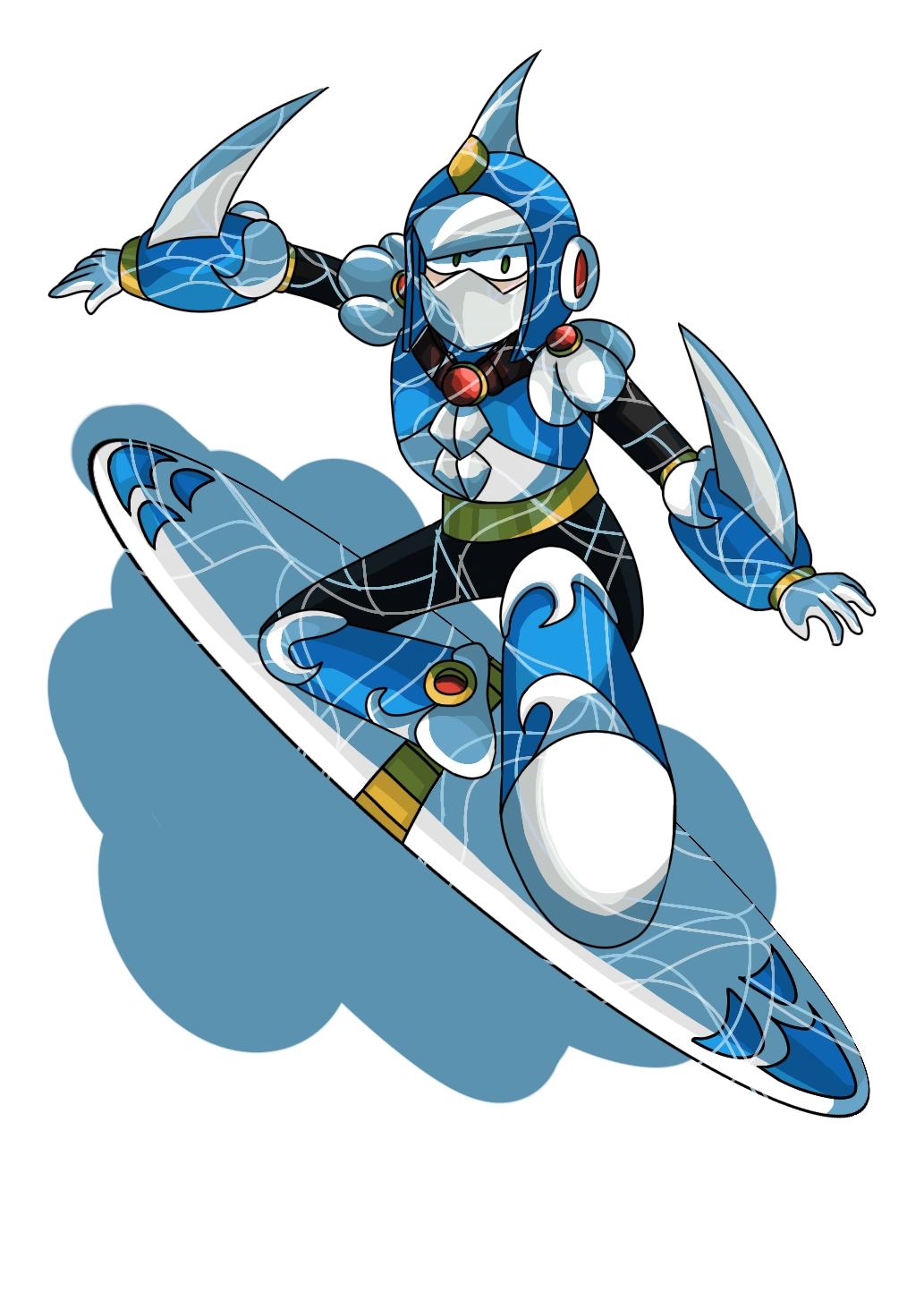Tide Man (Mx3) | Robot Master Database Wiki | Fandom