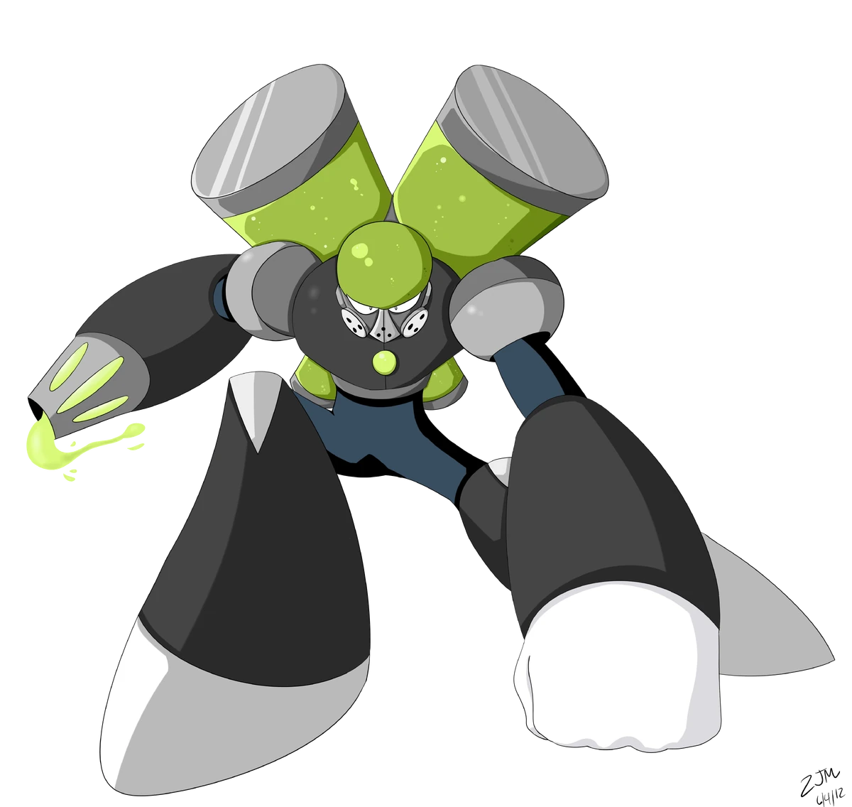 Sludge Man (Stardroid-Mercury) | Robot Master Database Wiki | Fandom