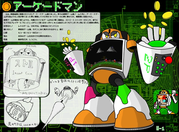 Arcade Man | Robot Master Database Wiki | Fandom