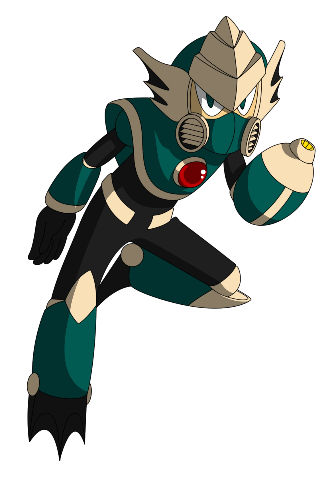 Tide Man (RNR) | Robot Master Database Wiki | Fandom