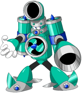 Whirlpool Man (Unlimited) | Robot Master Database Wiki | Fandom