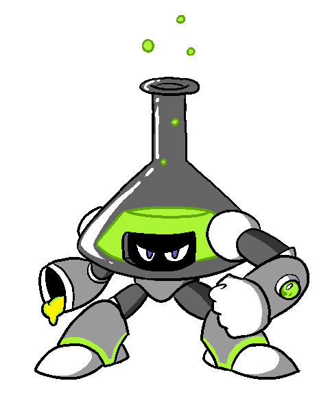 Beaker Man Rm Robot Master Database Wiki Fandom