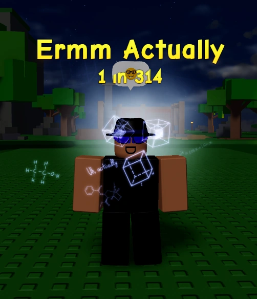 Ermm Actually | Rng Gods Roblox Wiki | Fandom