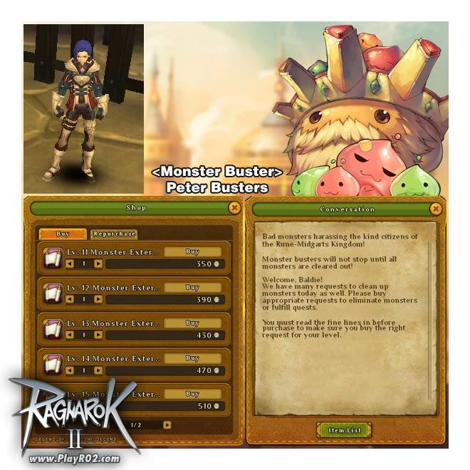 Monster Buster | RO2 Wiki | Fandom