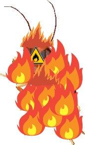 Burning Roach | Roachism Wiki | Fandom