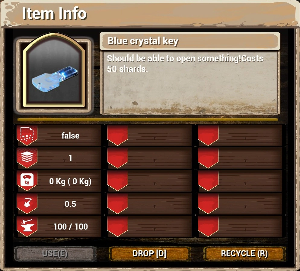 Blue Crystal Key - Official Road to Eden Wiki