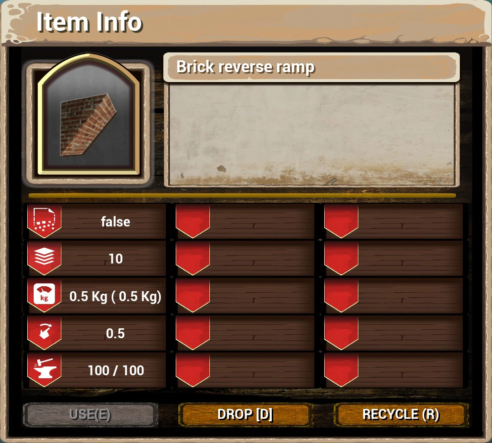 Brick Reverse Ramp - Official Road to Eden Wiki