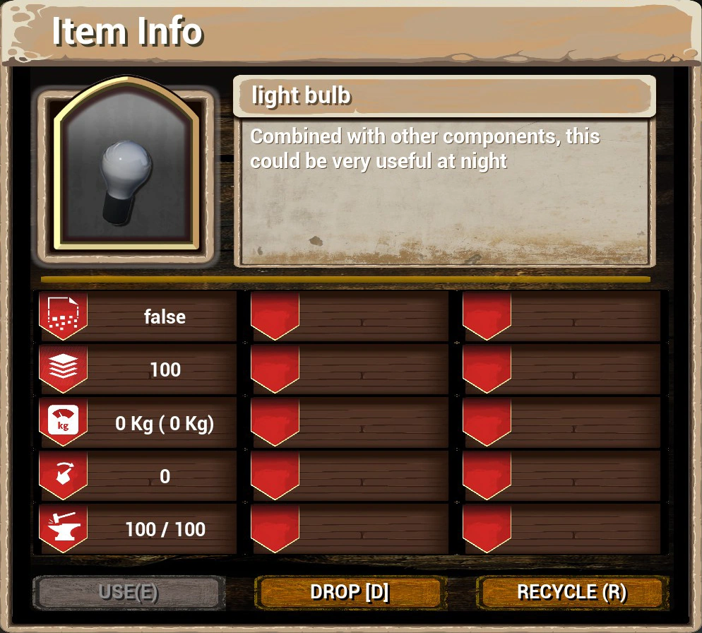 Light Bulb - Official Road to Eden Wiki