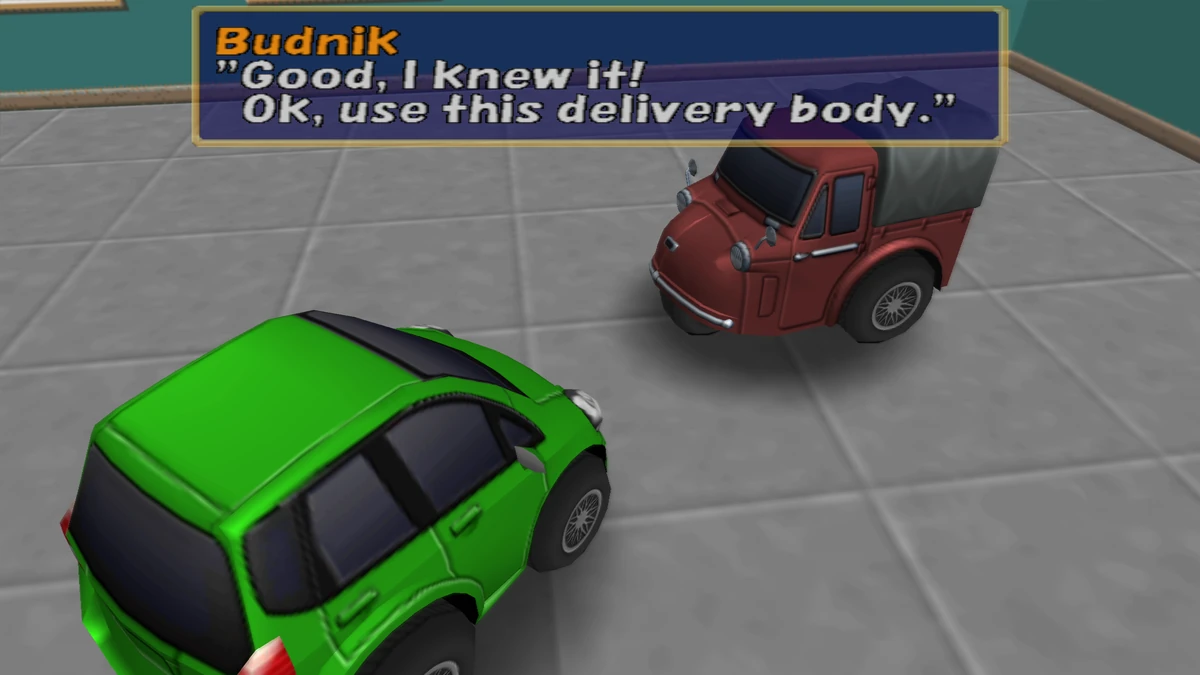 Event 076 - Part-time package pickup job | Choro Q Wiki | Fandom