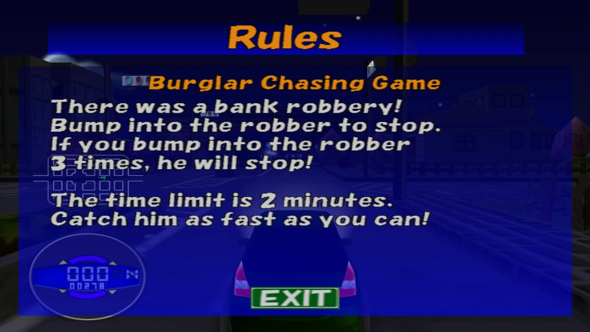 Burglar Chasing Game | Choro Q Wiki | Fandom