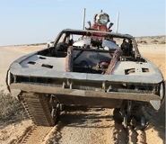 Howe and Howe Ripsaw EV1 "The Peacemaker" | The Mad Max Wiki | Fandom