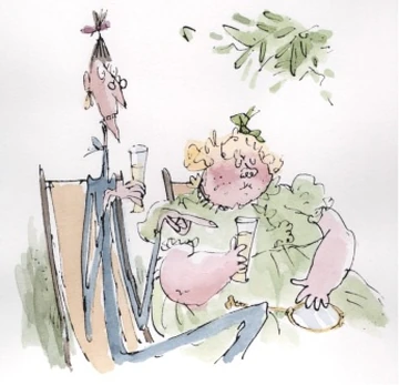 how to draw characters from james and the giant peach