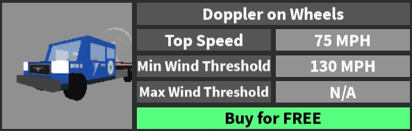 Doppler on Wheels (DOW) | Roaring skies wiki roblox Wiki | Fandom