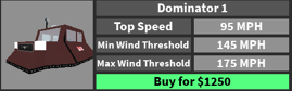 Dominator 1 | Roaring skies wiki roblox Wiki | Fandom